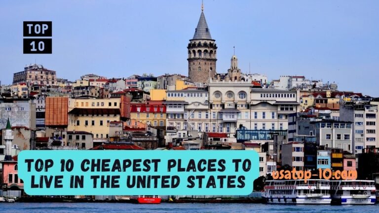 Top 10 Cheapest Places to Live in the United States 2026